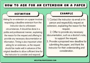 How to Ask for an Extension on a Paper (15 Strategies!) (2025)