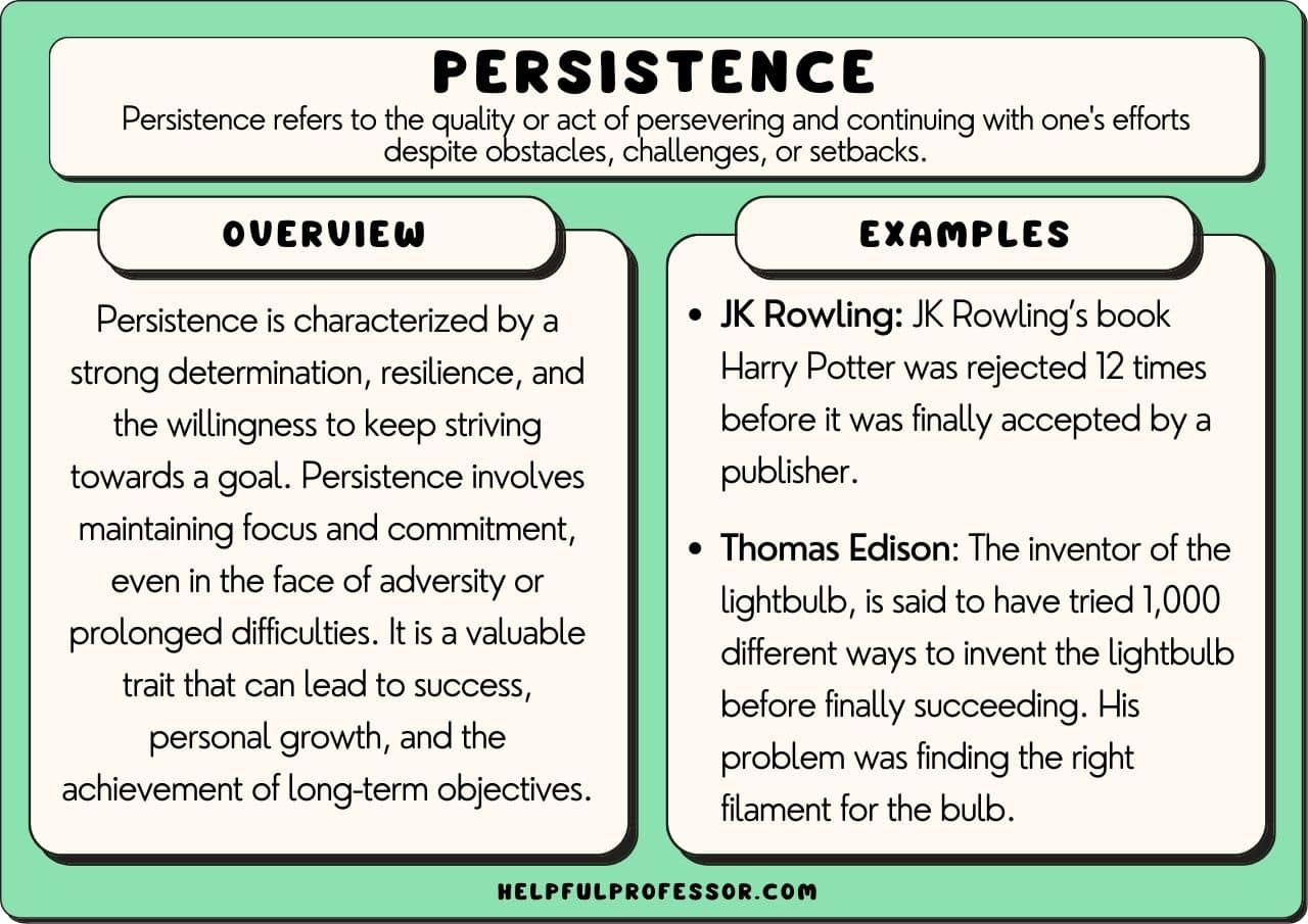 23 Best Persistence Examples