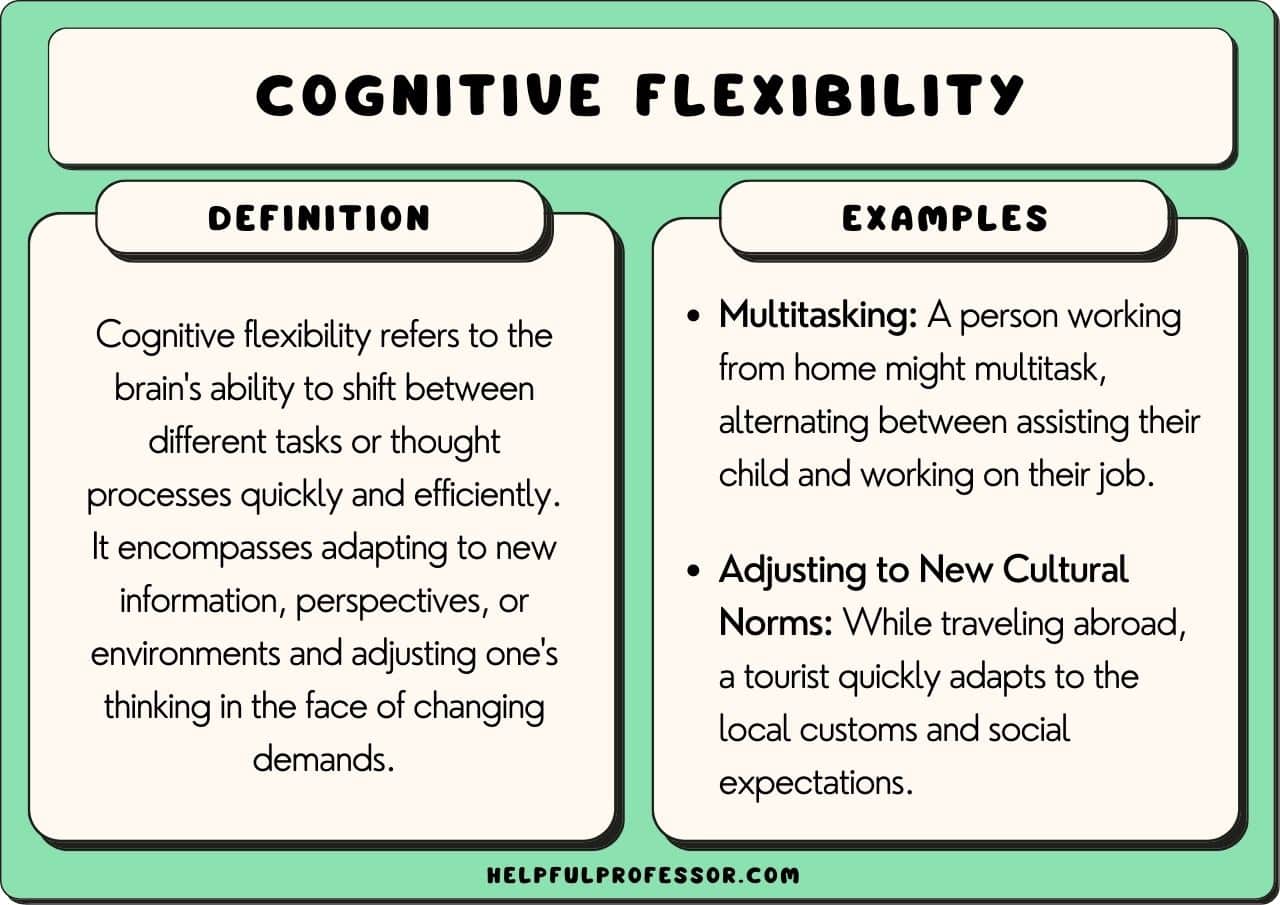 11 Cognitive Flexibility Examples 2024 