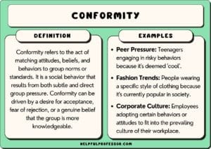 22 Conformity Examples (2025)