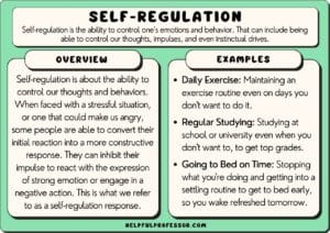 21 Self-Regulation Examples (2024)