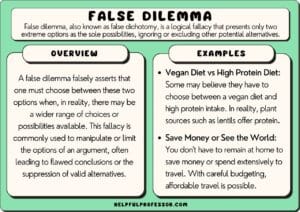 25 False Dilemma Examples (2025)