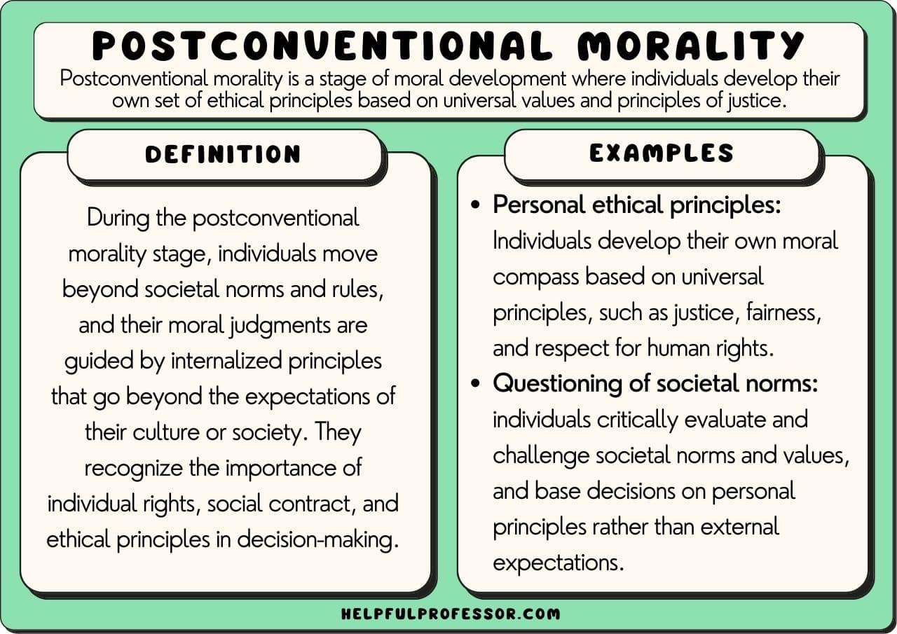 10 Postconventional Morality Examples Kohlberg s Theory 2024 