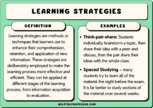 18 Learning Strategies Examples (2025)