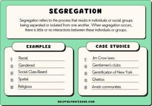 25 Segregation Examples (2025)