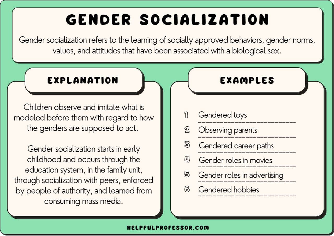 10 Gender Socialization Examples 2024 