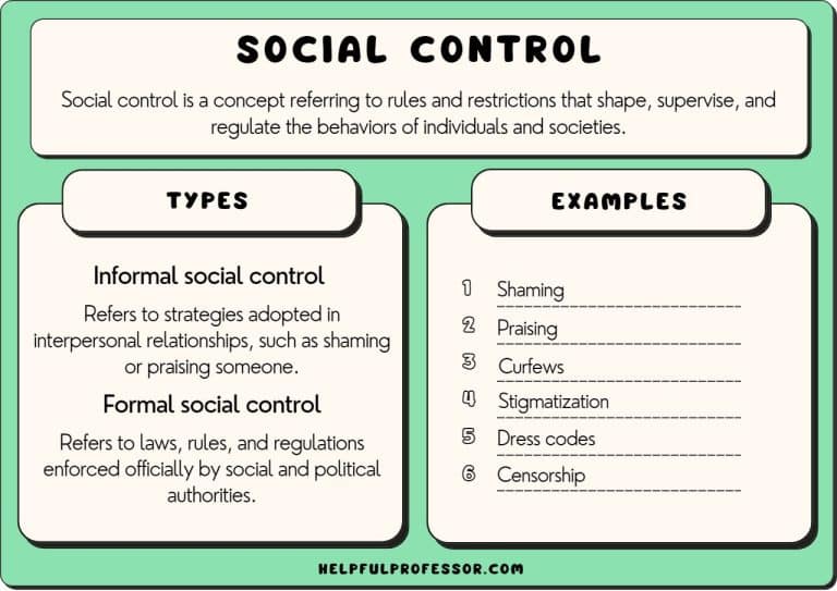 Social Control in Sociology: Definition, Types & 15 Examples (2025)