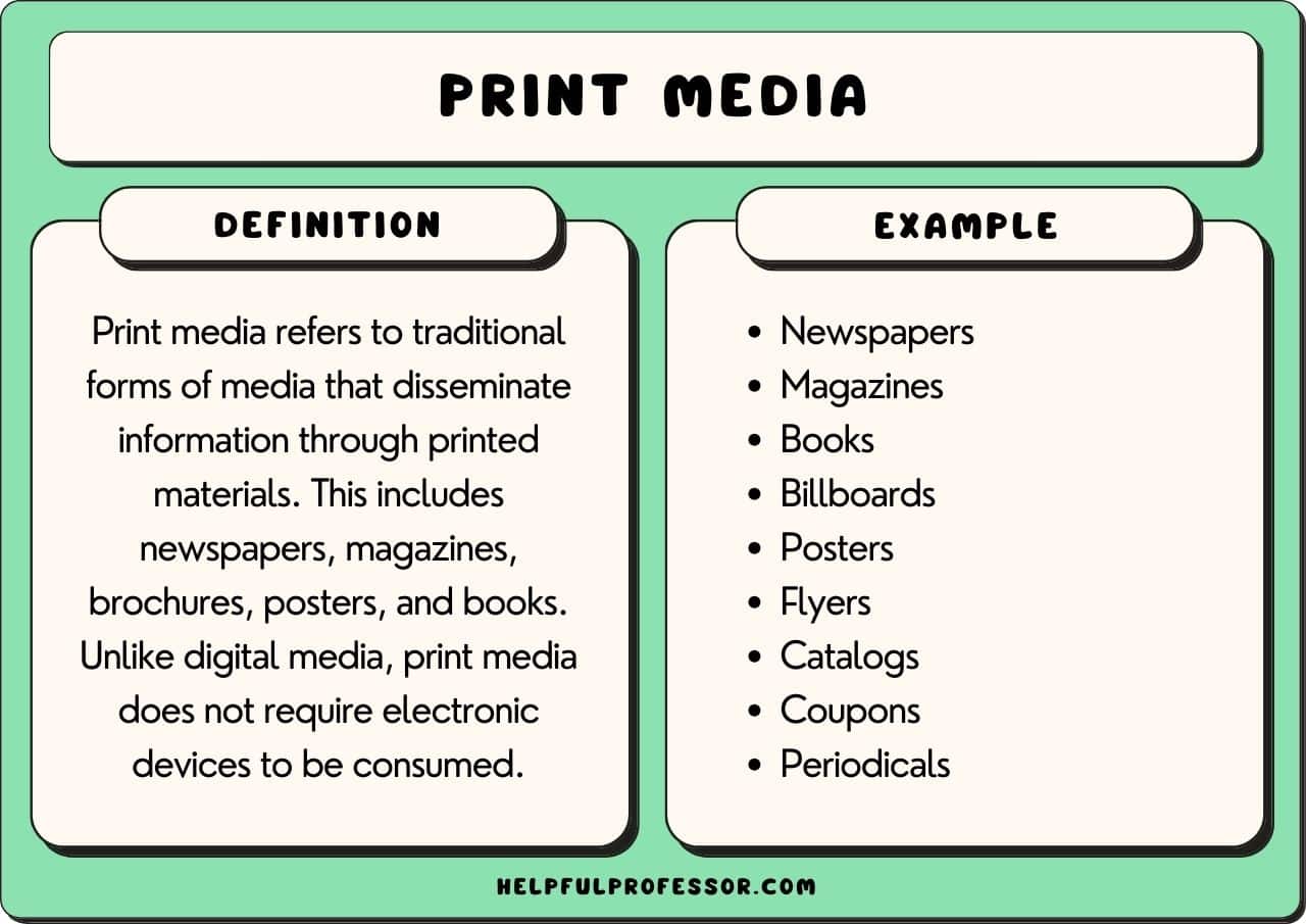 18 Print Media Examples 2023 