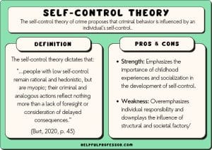 Self-Control Theory: Examples, Weaknesses & View of Crime (2025)