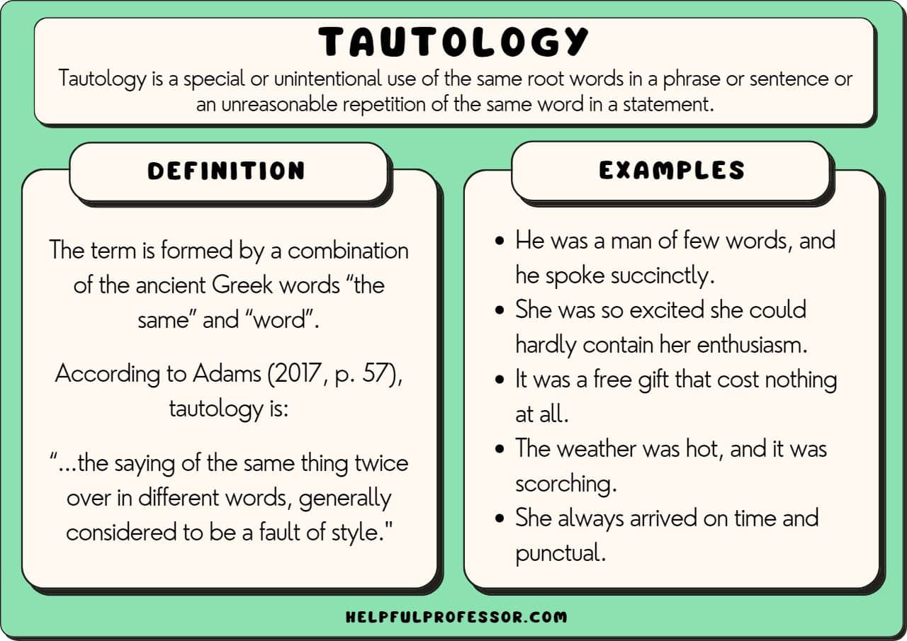 10 Tautology Examples 2023 