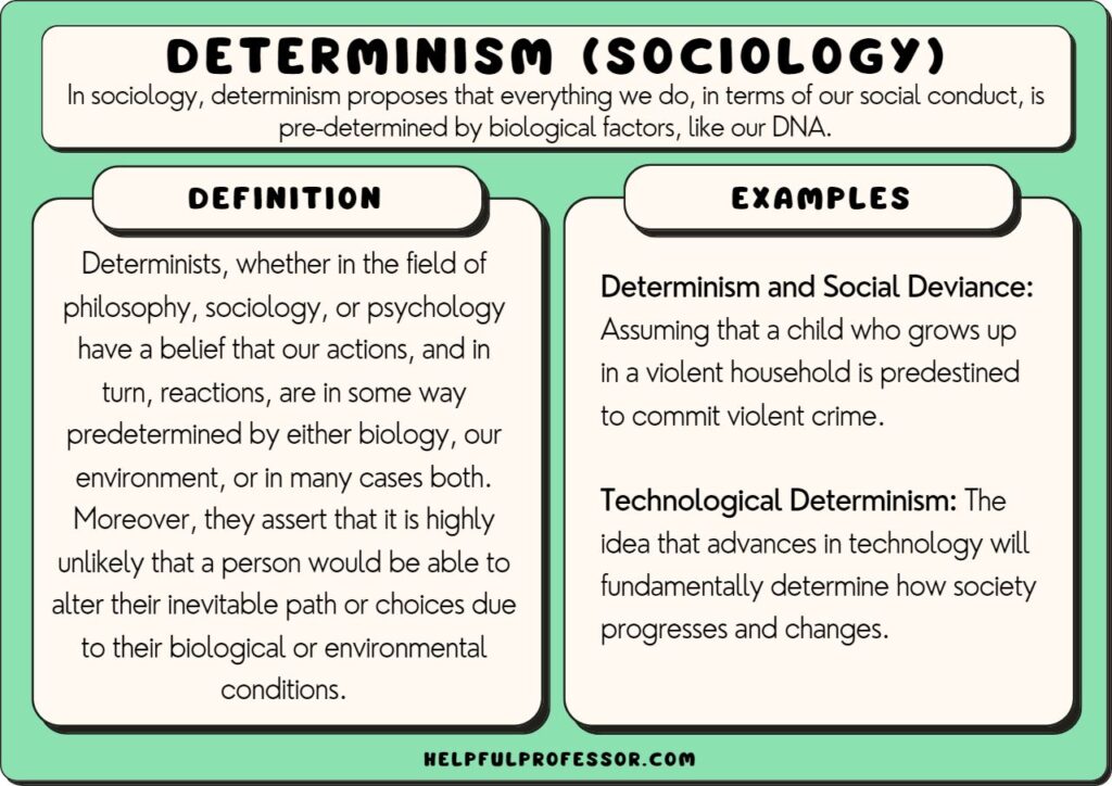 Determinism In Sociology Definition And 16 Examples 2024 