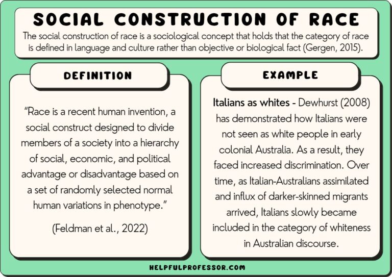 Social Construction of Race: Examples, Definition, Criticism (2025)