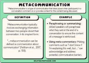 15 Metacommunication Examples (2024)