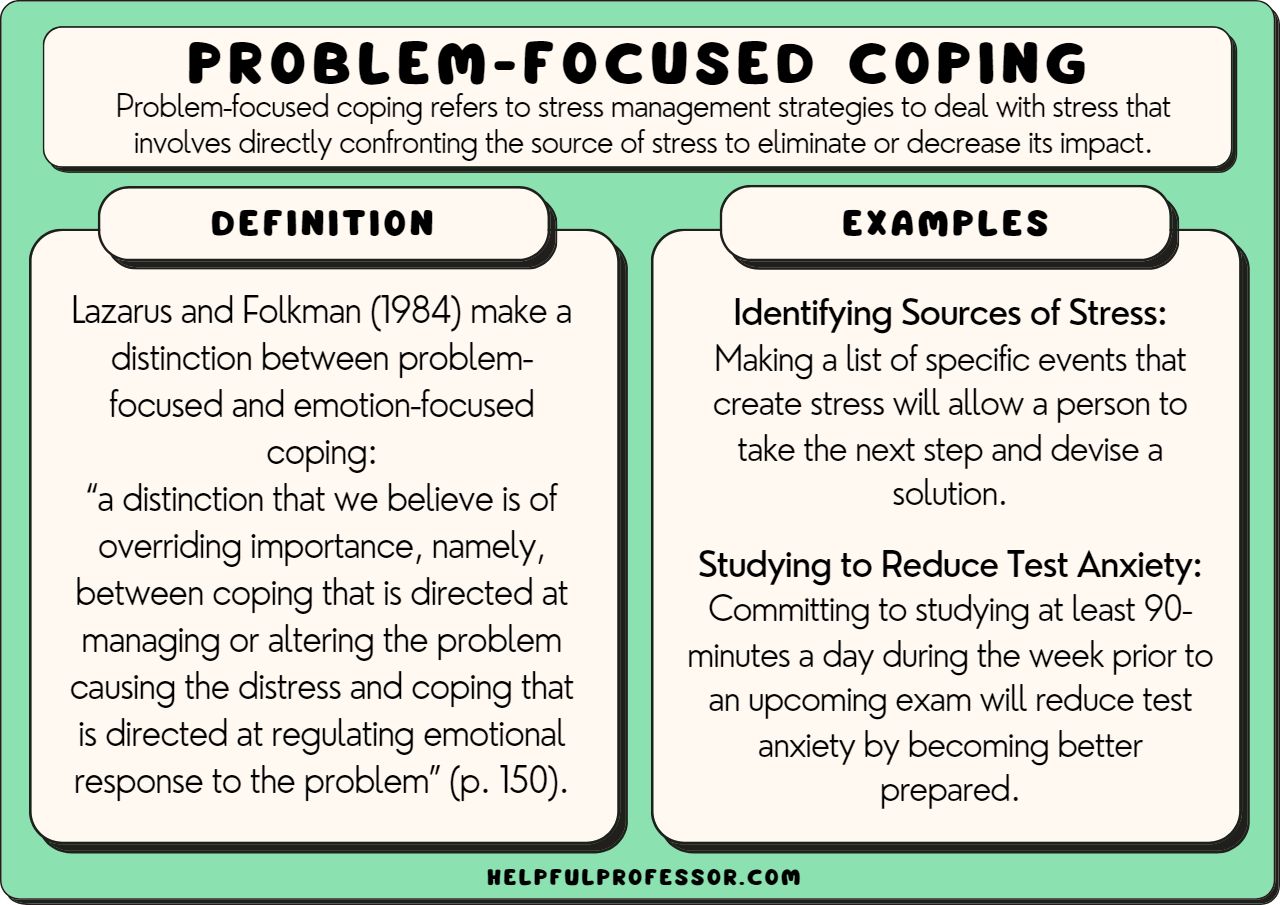Problem Focused Coping 10 Examples And Definition 2024 