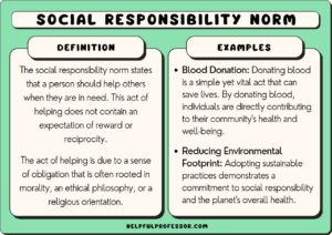 18 Social Responsibility Norm Examples (2025)