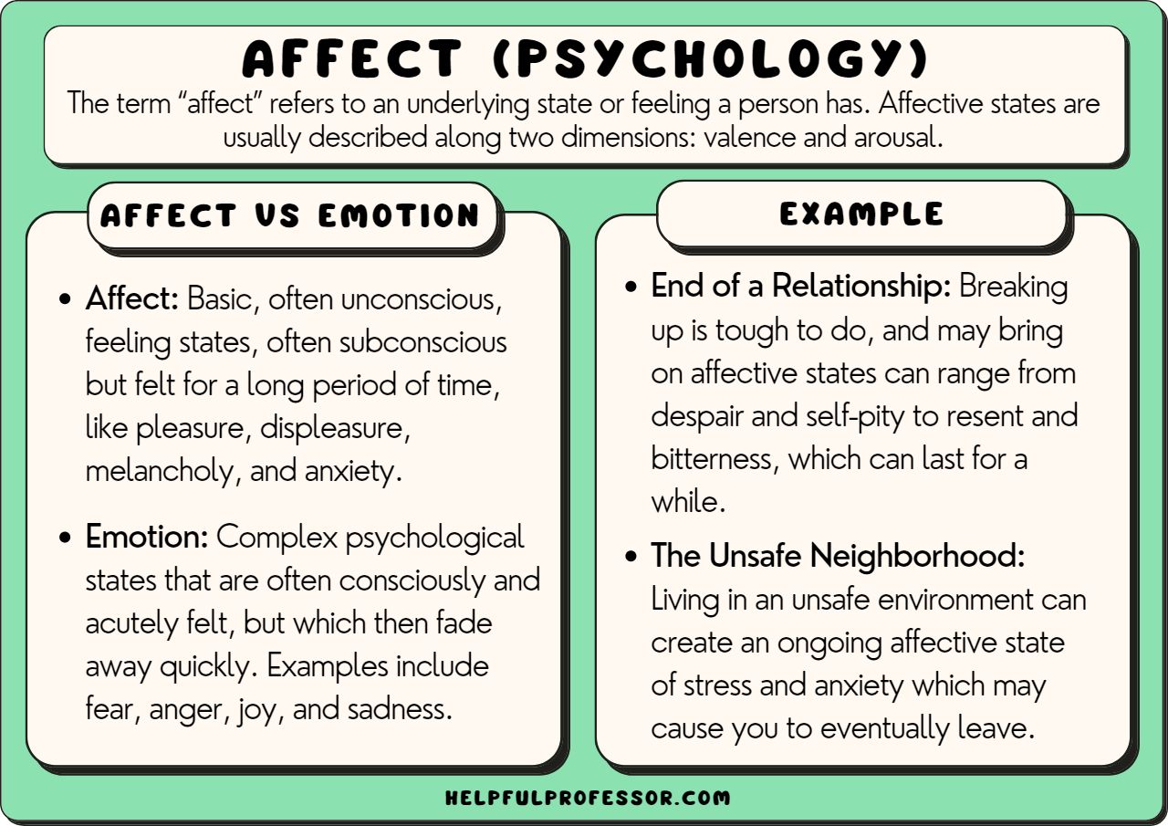 Affect Psychology 15 Examples And Definition 2023 