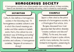 Homogenous Society: Definition and Examples (2023)