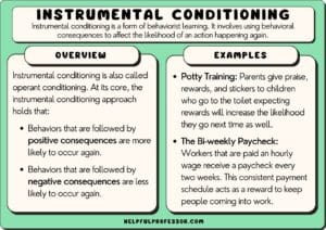 Instrumental Conditioning: 10 Examples and Definition