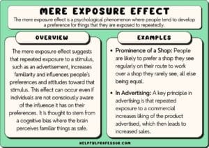 Mere Exposure Effect: 10 Examples and Definition (2025)