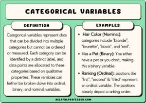 25 Categorical Variable Examples (2025)