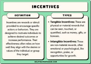 101 Incentives Examples (Workplaces, Economics & Classrooms)