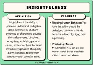50 Insightful Examples (How to show your Insightfulness)