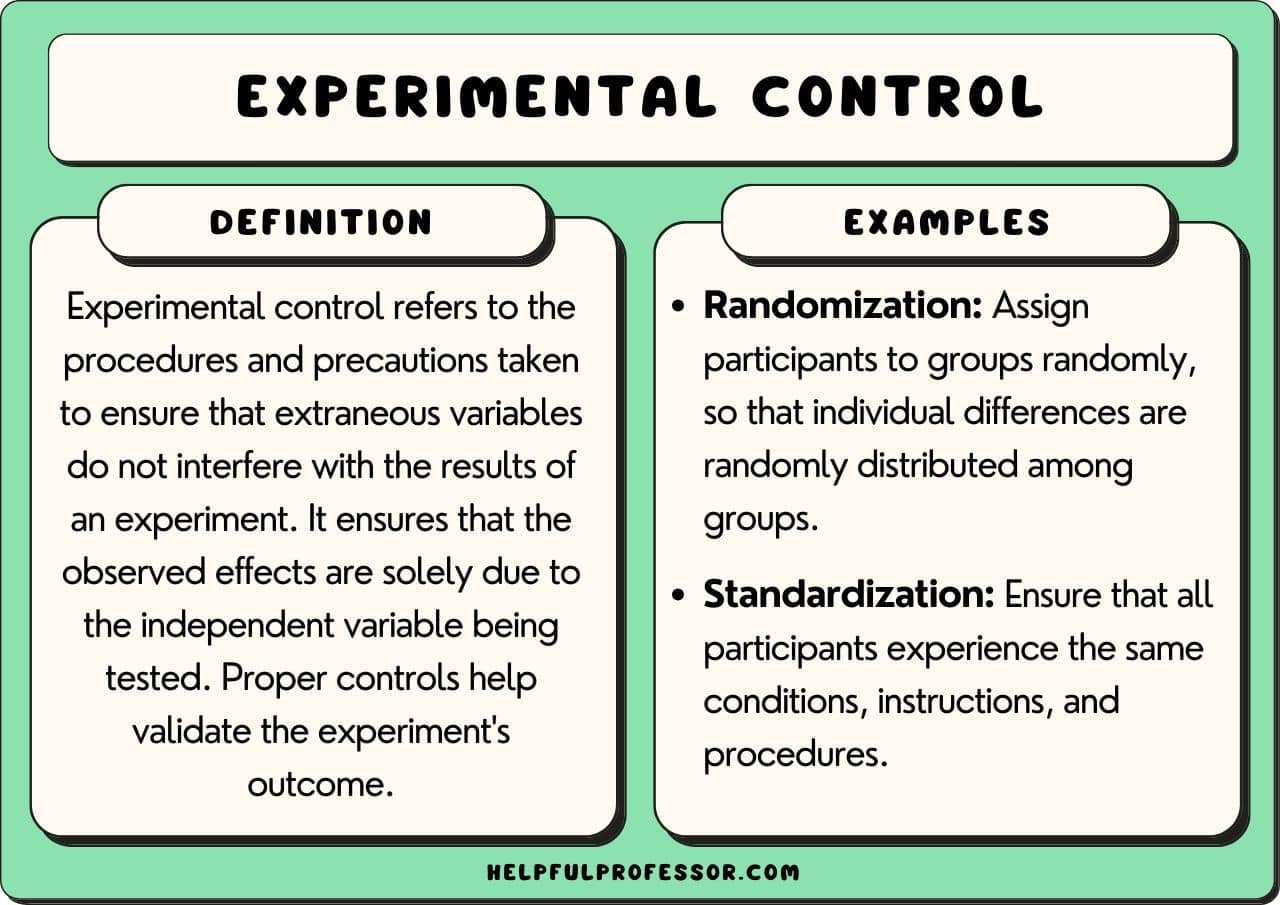 10 Experimental Control Examples 2025 