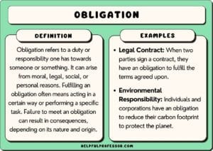 47 Obligations Examples (2025)