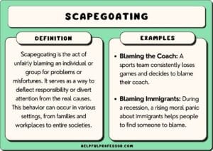 25 Scapegoating Examples (2025)