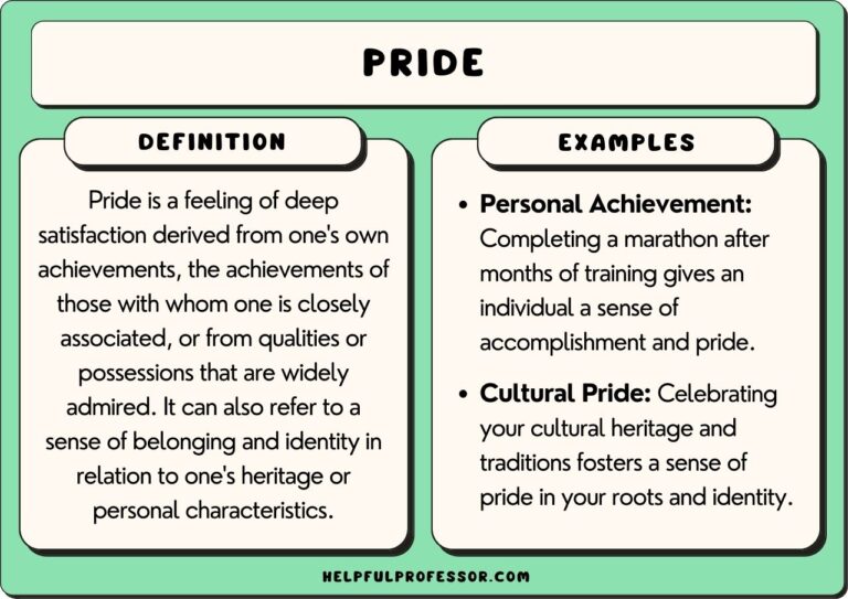 10 Pride Examples (2025)