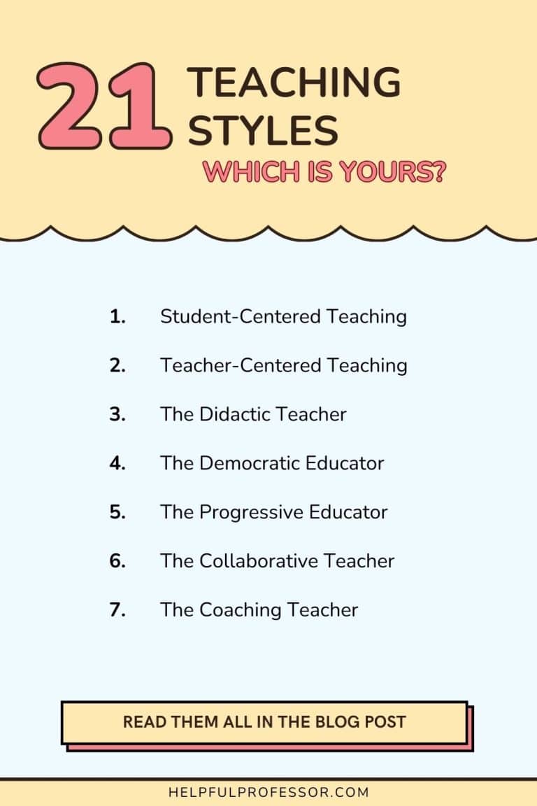 21 Types of Teaching Styles (2025)