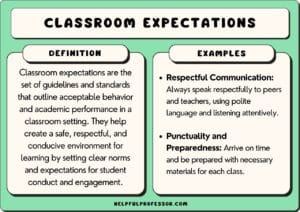41 Important Classroom Expectations (for This School Year)