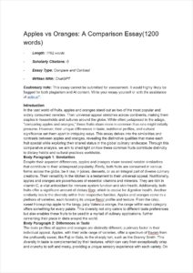 5 Compare and Contrast Essay Examples (Full Text) (2025)