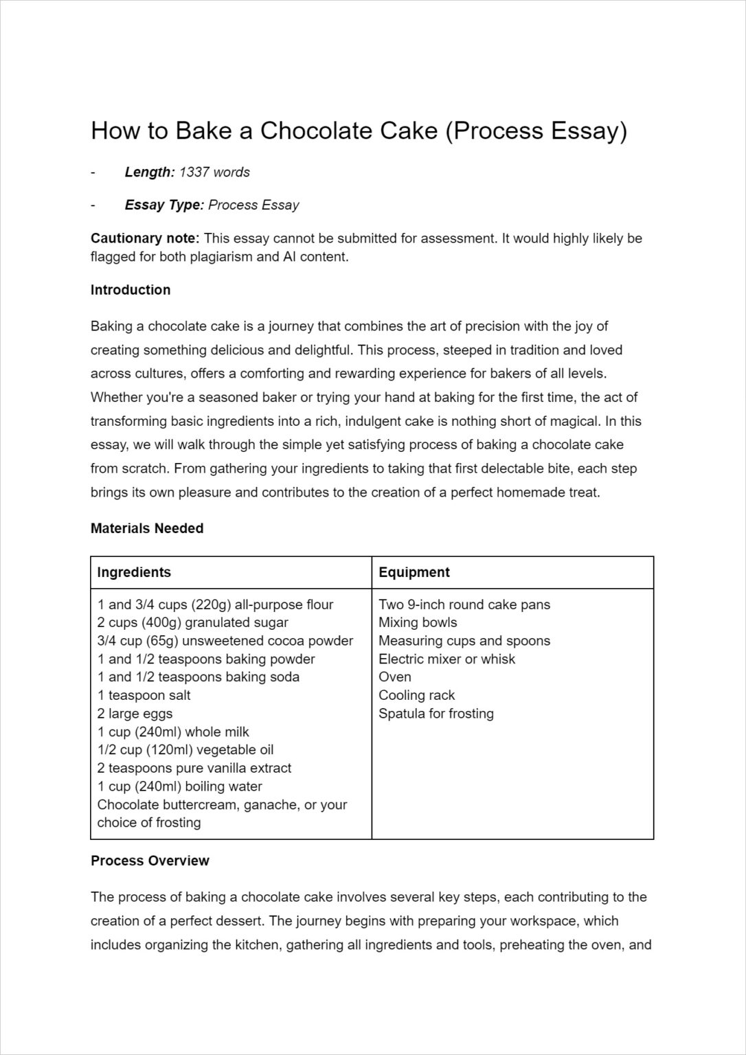 5 Process Essay Examples (2025)