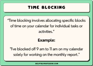 15 Time Blocking Examples (for Greater Productivity!)