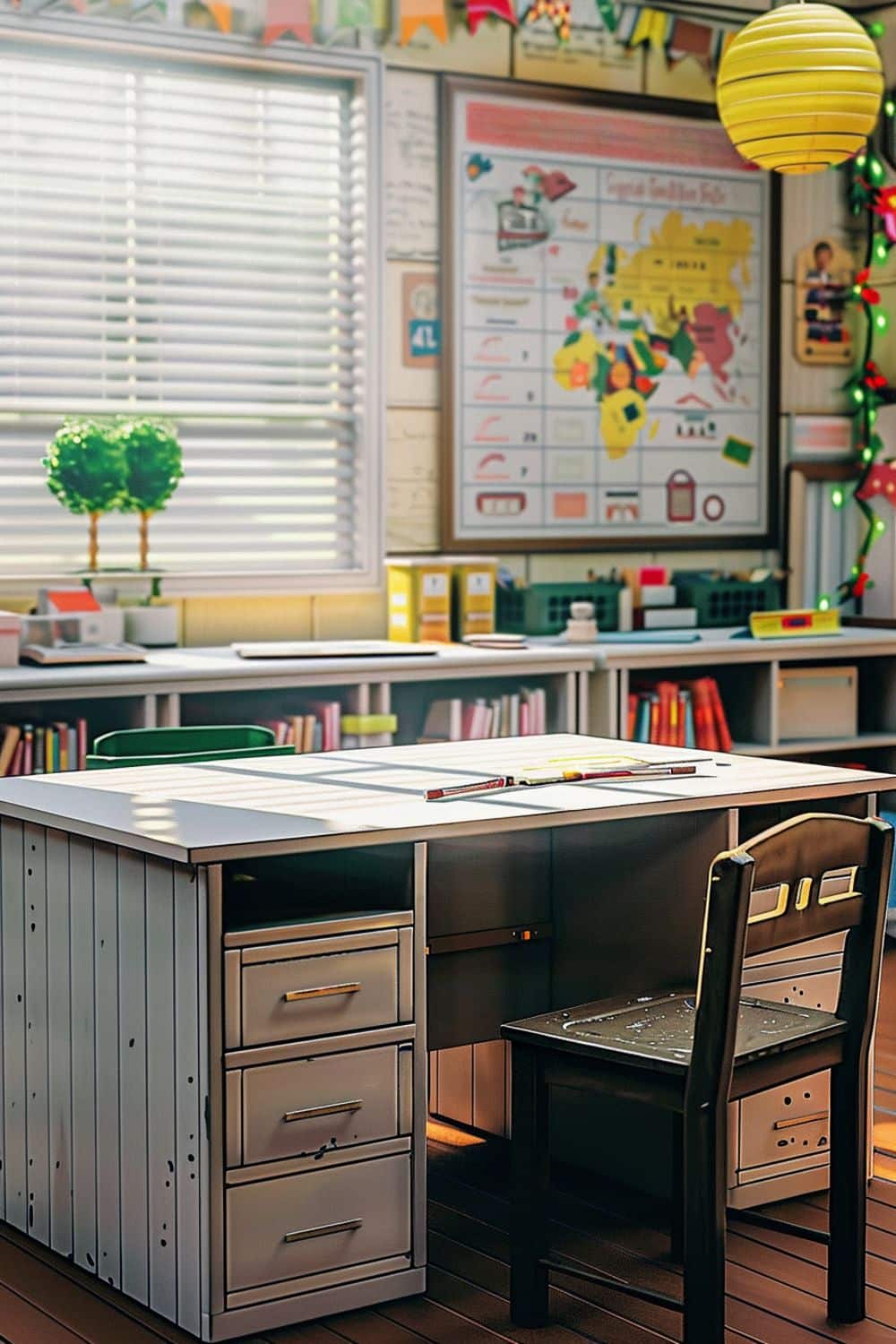 15 Inspiring & Fun Teacher Desk Setup Ideas (2025)
