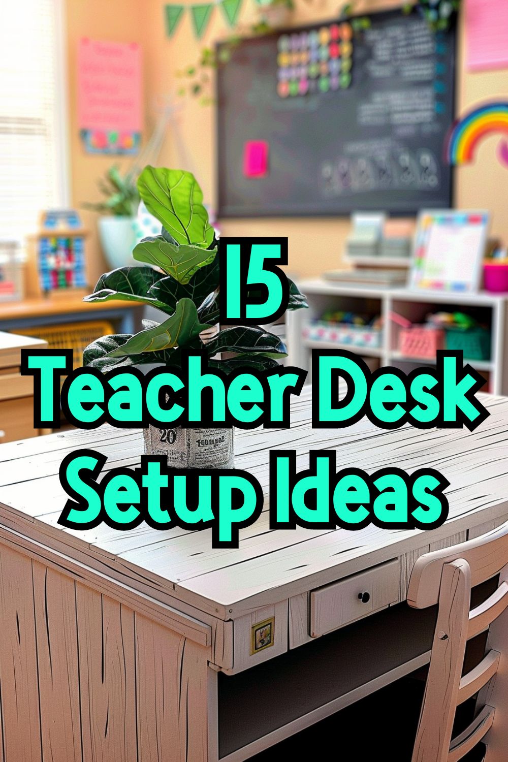 15 Inspiring & Fun Teacher Desk Setup Ideas (2025)