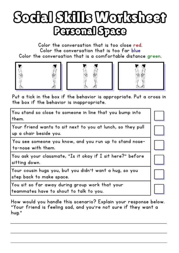 Free Social Skills Worksheets (2025)